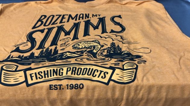 SIMMS BOZEMAN SCENE Tシャツ - つり具センター | 釣り具の大型専門店